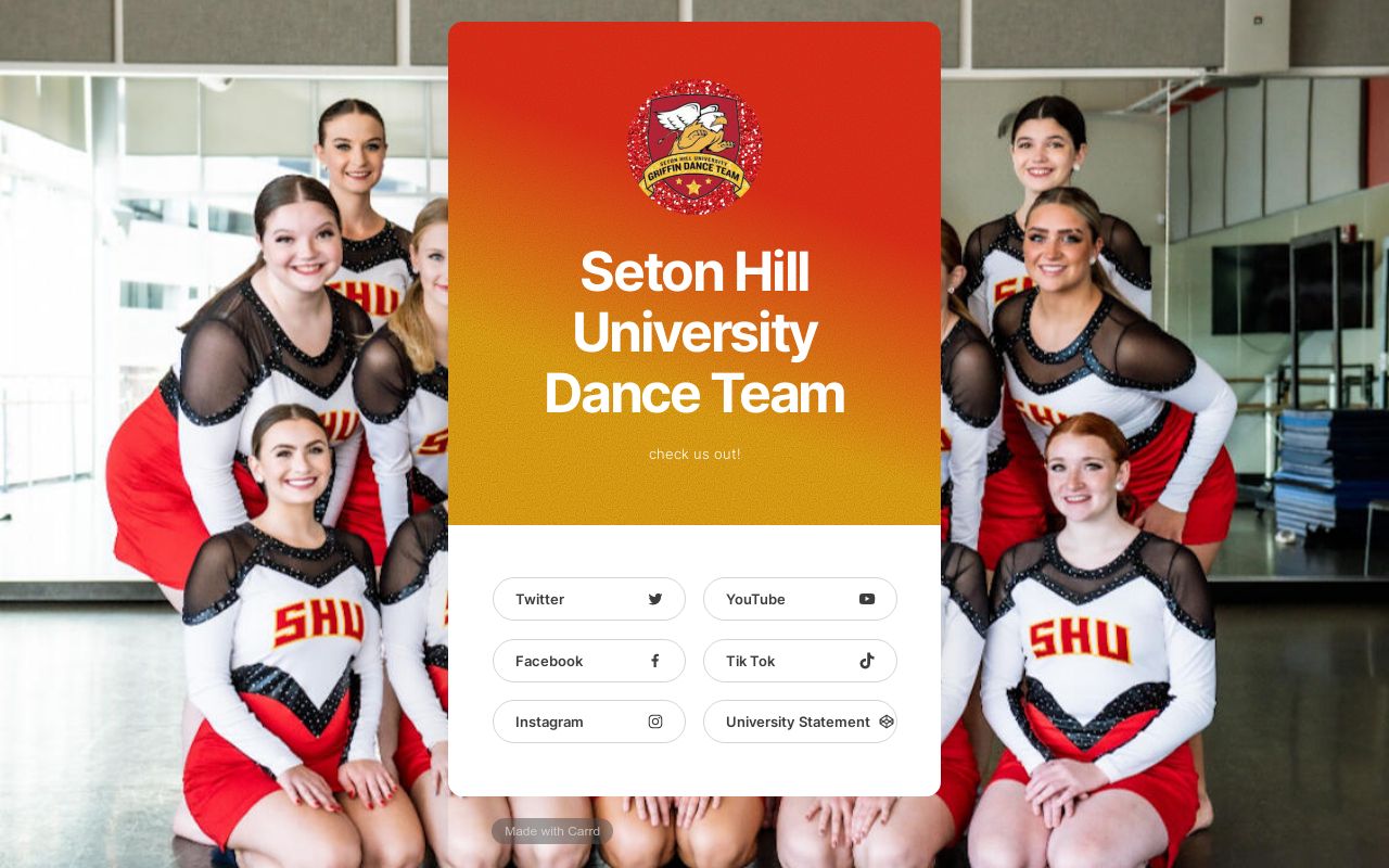 Seton Hill Dance Team